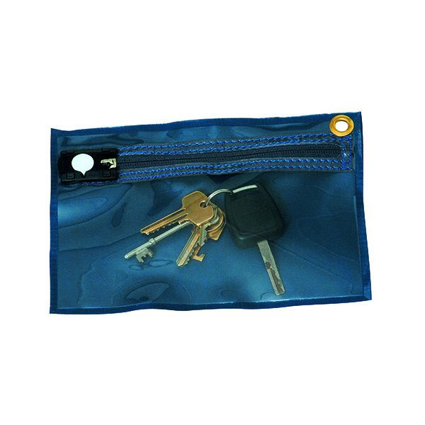 GoSecure Security Key Wallet 230x152mm Blue KW1 | Printer Base