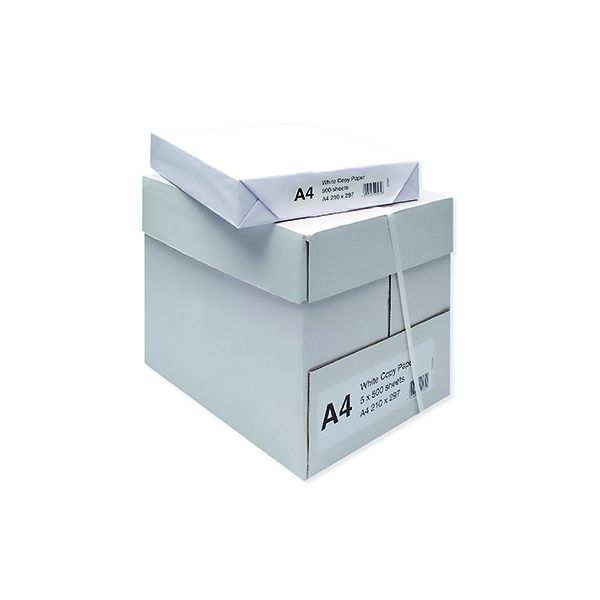 White Copier A4 Paper (2500 Pack) WX01087 | Printer Base