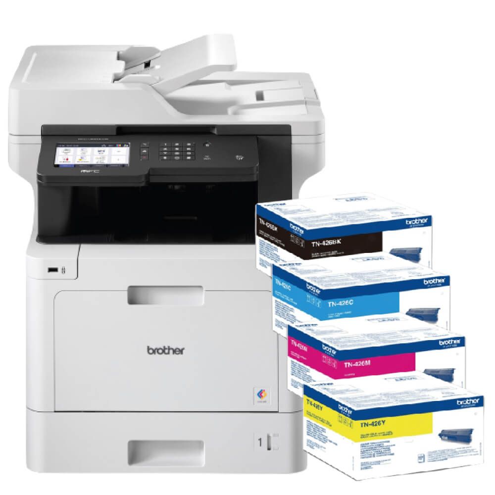 Brother MFC-L8900CDW A4 Colour Laser Multifunction + Brother Original ...