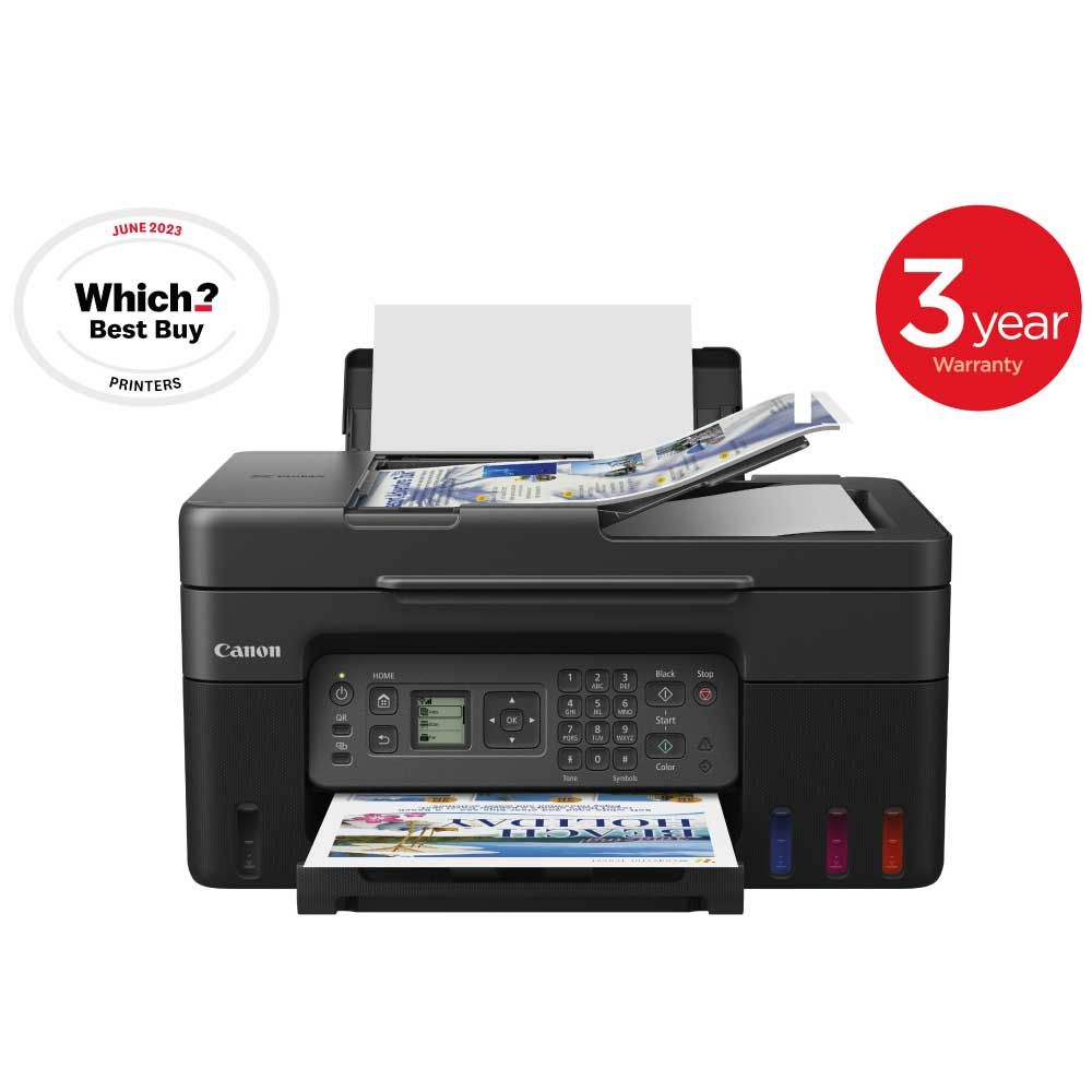 Canon PIXMA G4570 A4 Colour Multifunction Inkjet Printer | Printer Base