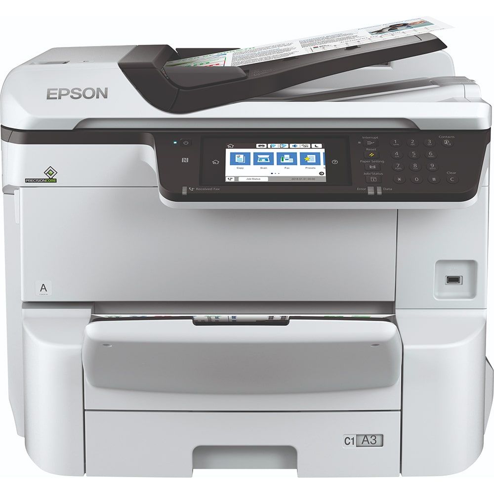 Epson WorkForce Pro WF-C8690DWF A3 Colour Multifunction Inkjet Printer ...