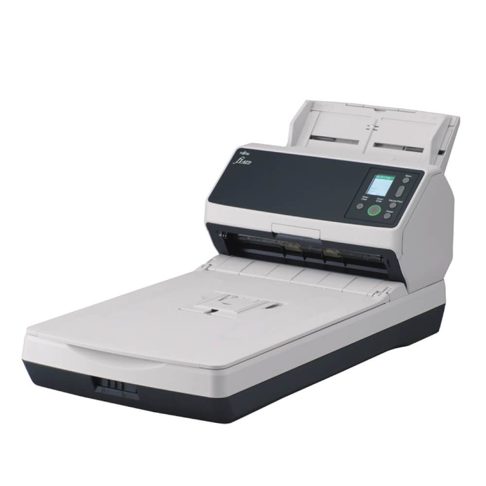 Fujitsu fi-8270 A4 Sheetfed & Flatbed Document Scanner PA03810-B551 ...