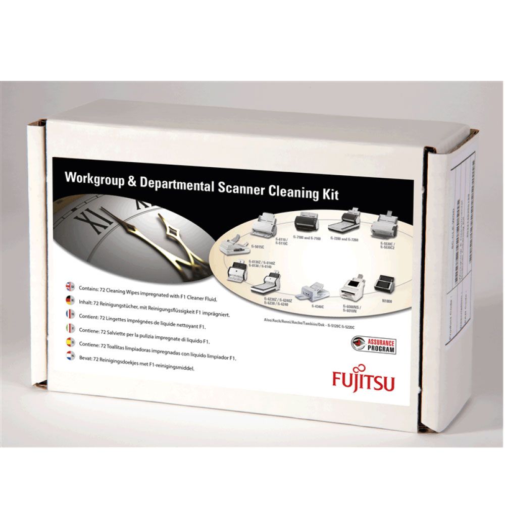 Fujitsu SC-CLE-WGD Scanner Cleaning Kit | Printer Base