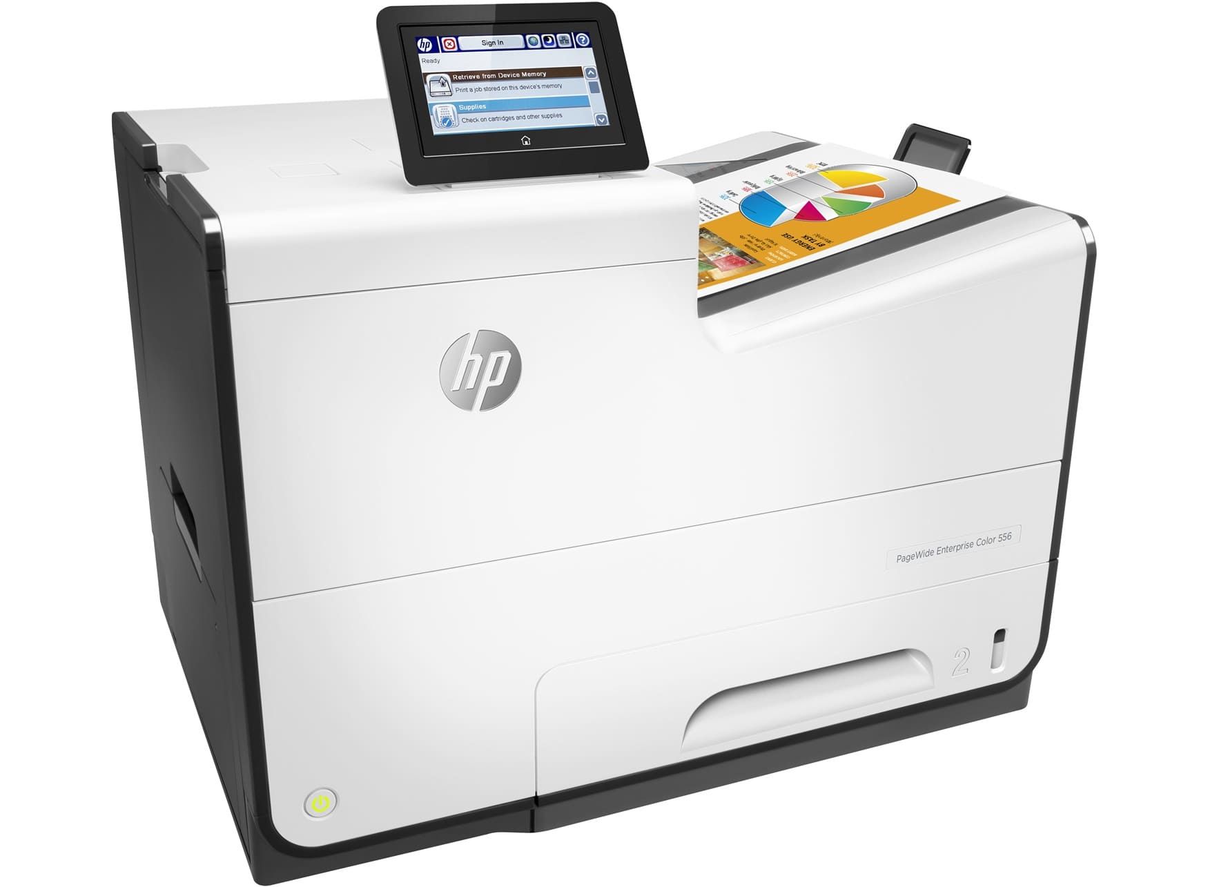 HP PageWide Enterprise 556dn A4 Colour Business Inkjet Printer G1W46A ...
