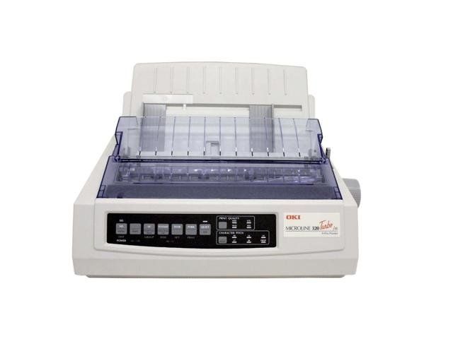 Oki ML320 Microline Parallel 9 pin Dot Matrix Printer 09000186 ...