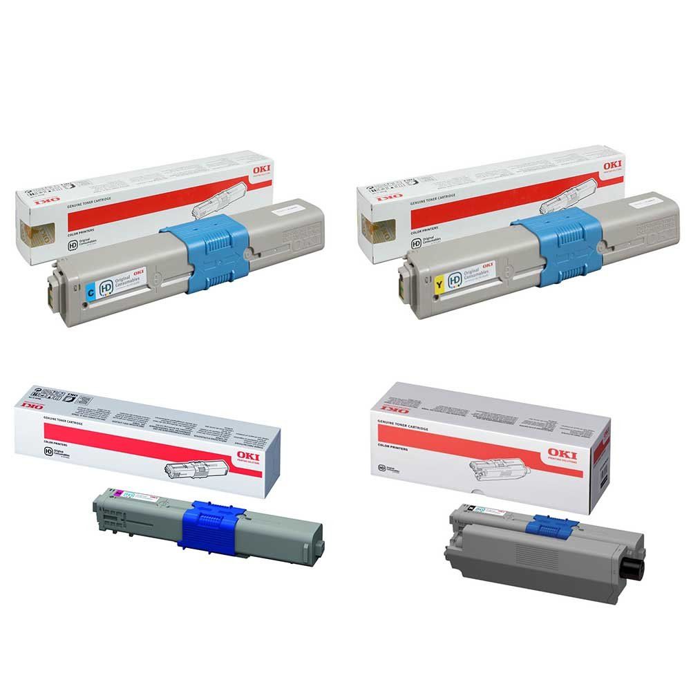 OKi CMYK High Yield Toner Cartridge Multipack (Save £7.50) | Printer Base