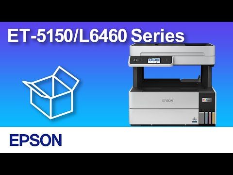 Epson EcoTank ET-5150 A4 Colour Multifunction Inkjet Printer C11CJ89401 ...
