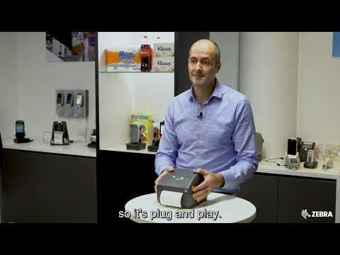 Zebra ZD220D Direct Thermal Label Printer ZD22042-D0EG00EZ | Printer Base