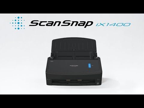 Fujitsu ScanSnap Ix1400 A4 Document Scanner PA03820-B001 | Printer Base