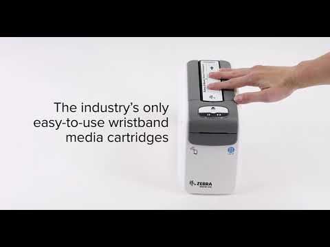 Zebra ZD510-HC Direct Thermal Wristband Wireless Label Printer ZD51013 ...