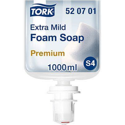 Tork S4 Premium Extra Mild Foam Soap 1L - 1133100 | Printer Base