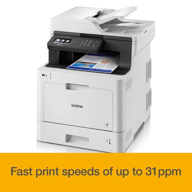 Brother DCP L8410CDW A4 Colour Laser Multifunction DCPL8410CDWZU1 Printer Base