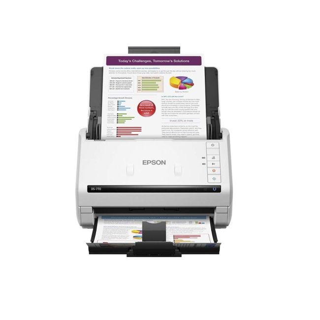 Epson WorkForce DS-770 A4 Document Sheetfed Scanner B11B248401BY ...