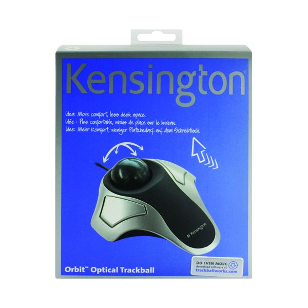 Kensington Orbit Optical Trackball Silver/Grey 64327EU | Printer Base