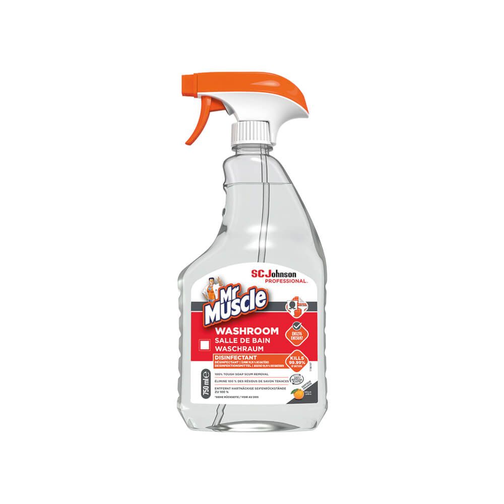 Mr Muscle Washroom Cleaner 750ml - 321537 | Printer Base