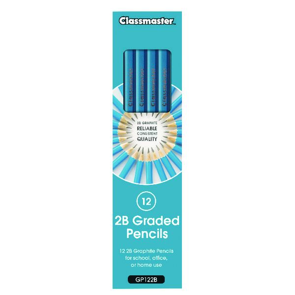 Classmaster 2B Pencil (12 Pack) GP122B | Printer Base