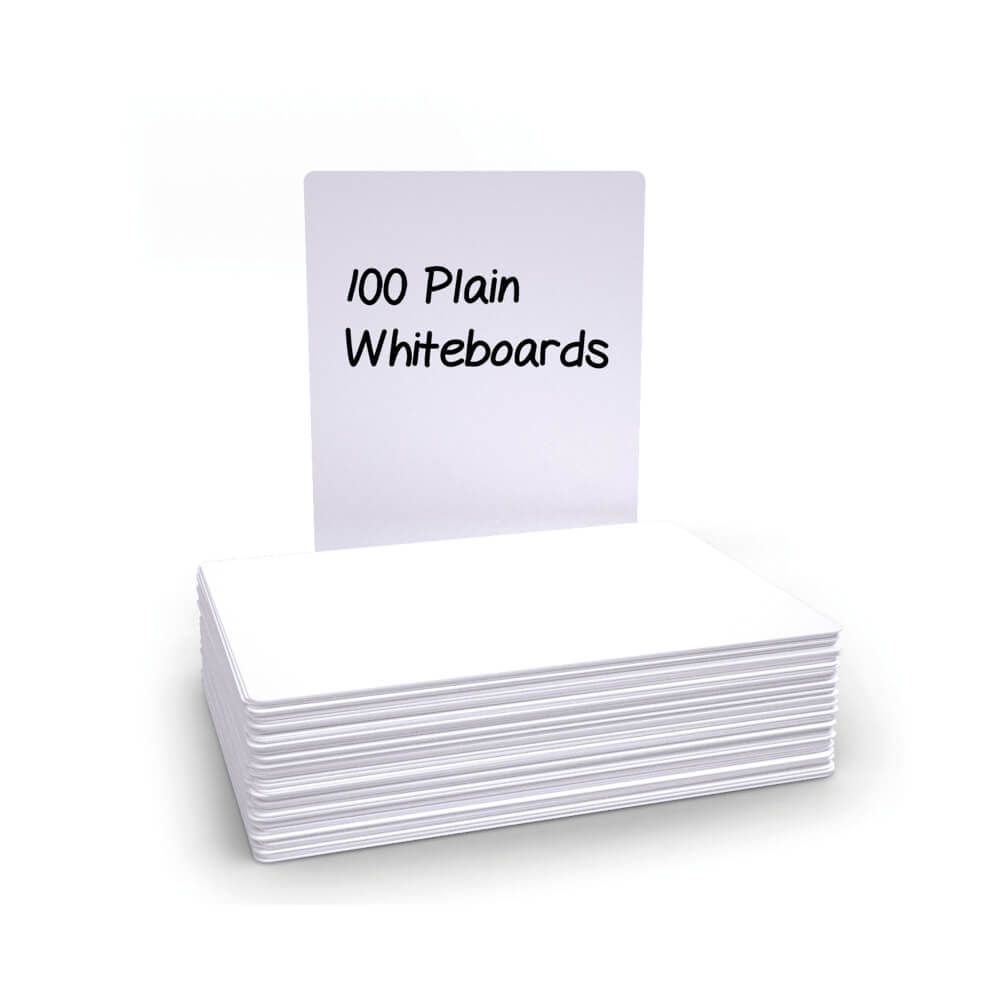 A4 Drywipe Boards - Economy Plain Whiteboard (WBP100) | Printer Base