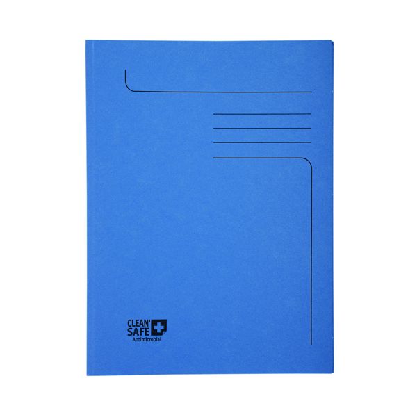 Exacompta Clean Safe 2 Flap Folders A4 (5 Pack) 33122E | Printer Base