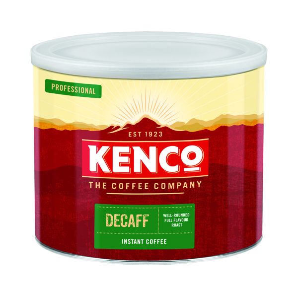 Kenco Decaffeinated Freeze Dried Instant Coffee 500g 4051043 | Printer Base