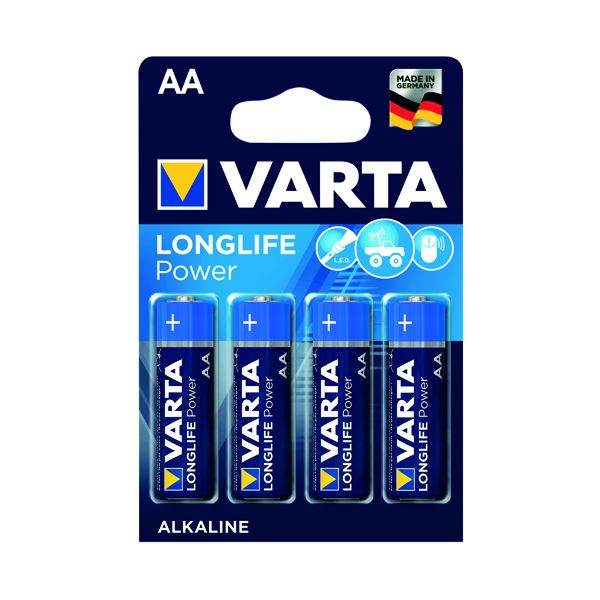 Varta AA High Energy Battery Alkaline (4 Pack) 4906620414 | Printer Base