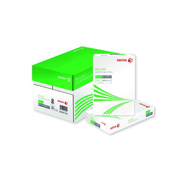 Xerox Recycled A4 Copier Paper 80gsm (2500 Pack) 003R91165 | Printer Base
