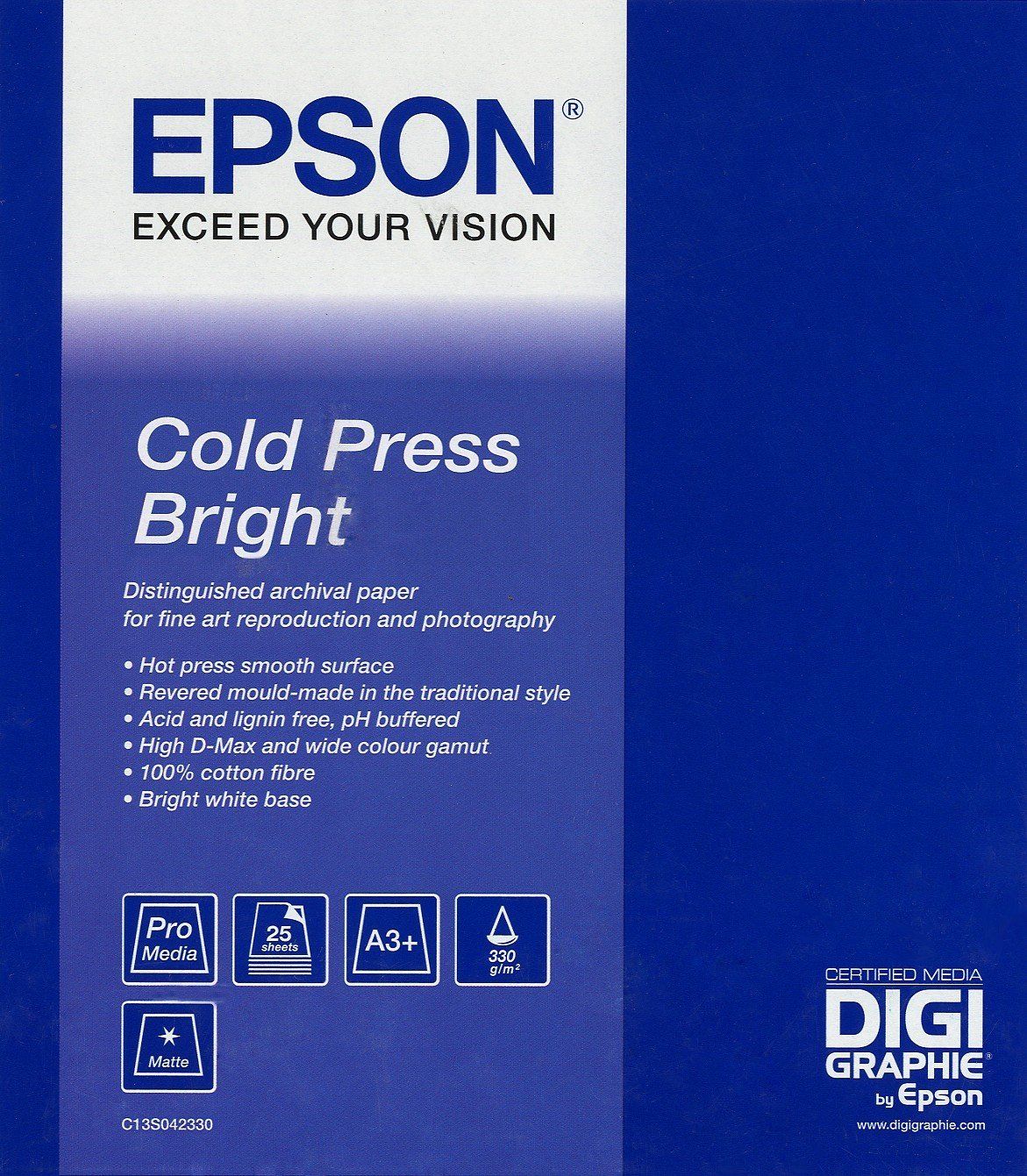 Epson Cold Press Bright Photo Paper | Printer Base