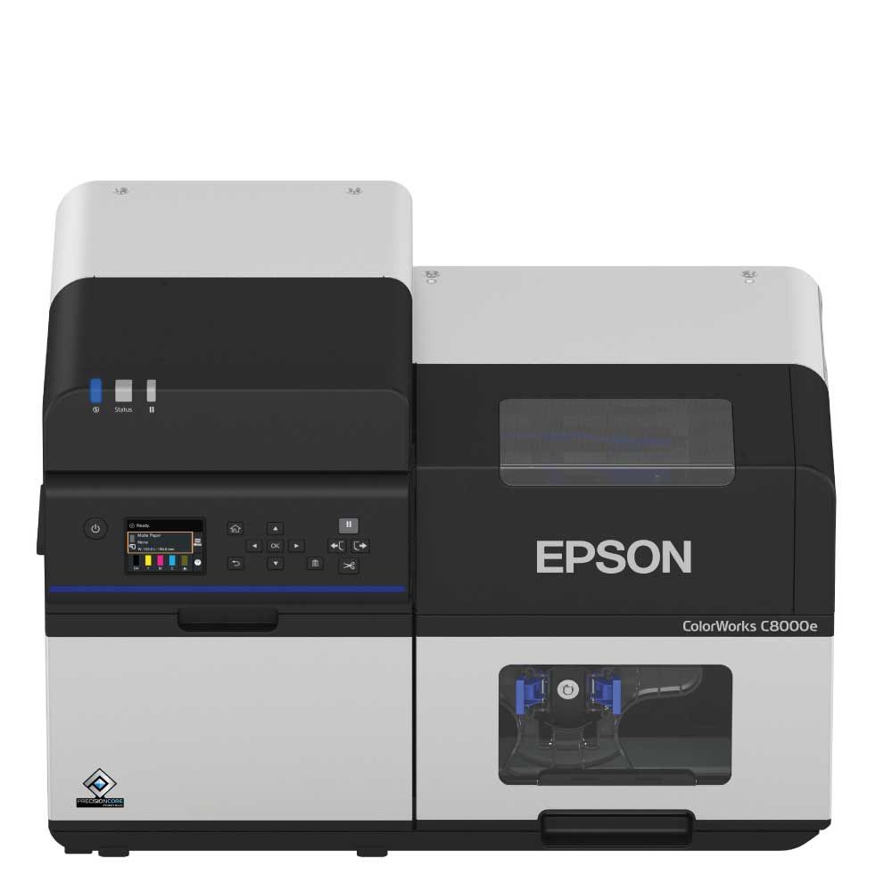 Epson ColourWorks C8000e (BK) Gloss Colour Inkjet Label Printer ...