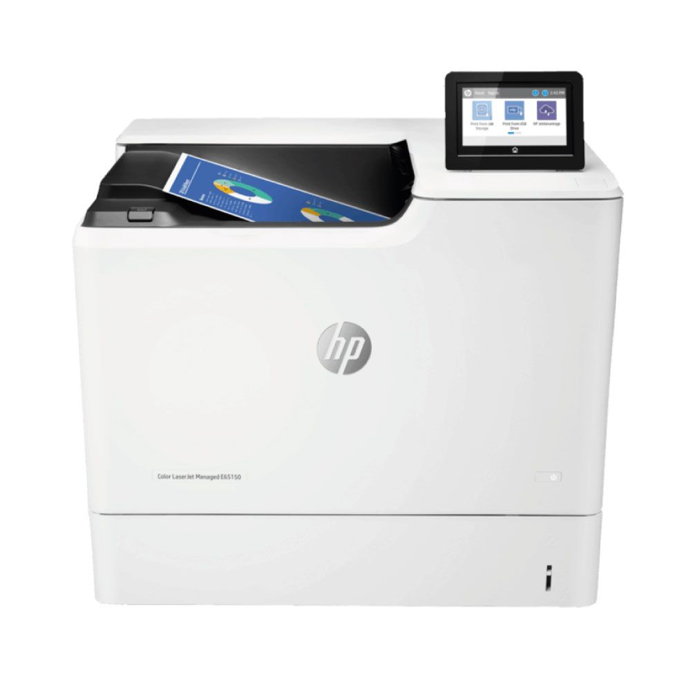 HP LaserJet Managed E65150dn A4 Colour Laser Printer | Printer Base