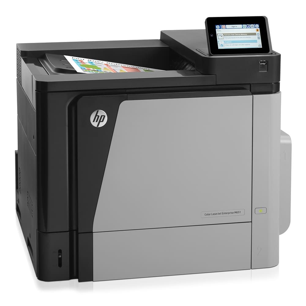 HP Color LaserJet Enterprise M651dn A4 Colour Laser Printer CZ256A #B19 ...