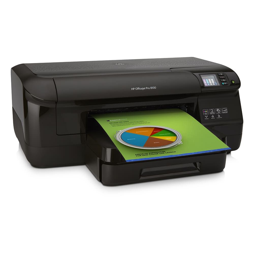 HP OfficeJet Pro 8100 Inkjet Printer | Printerbase.co.uk | Printer Base