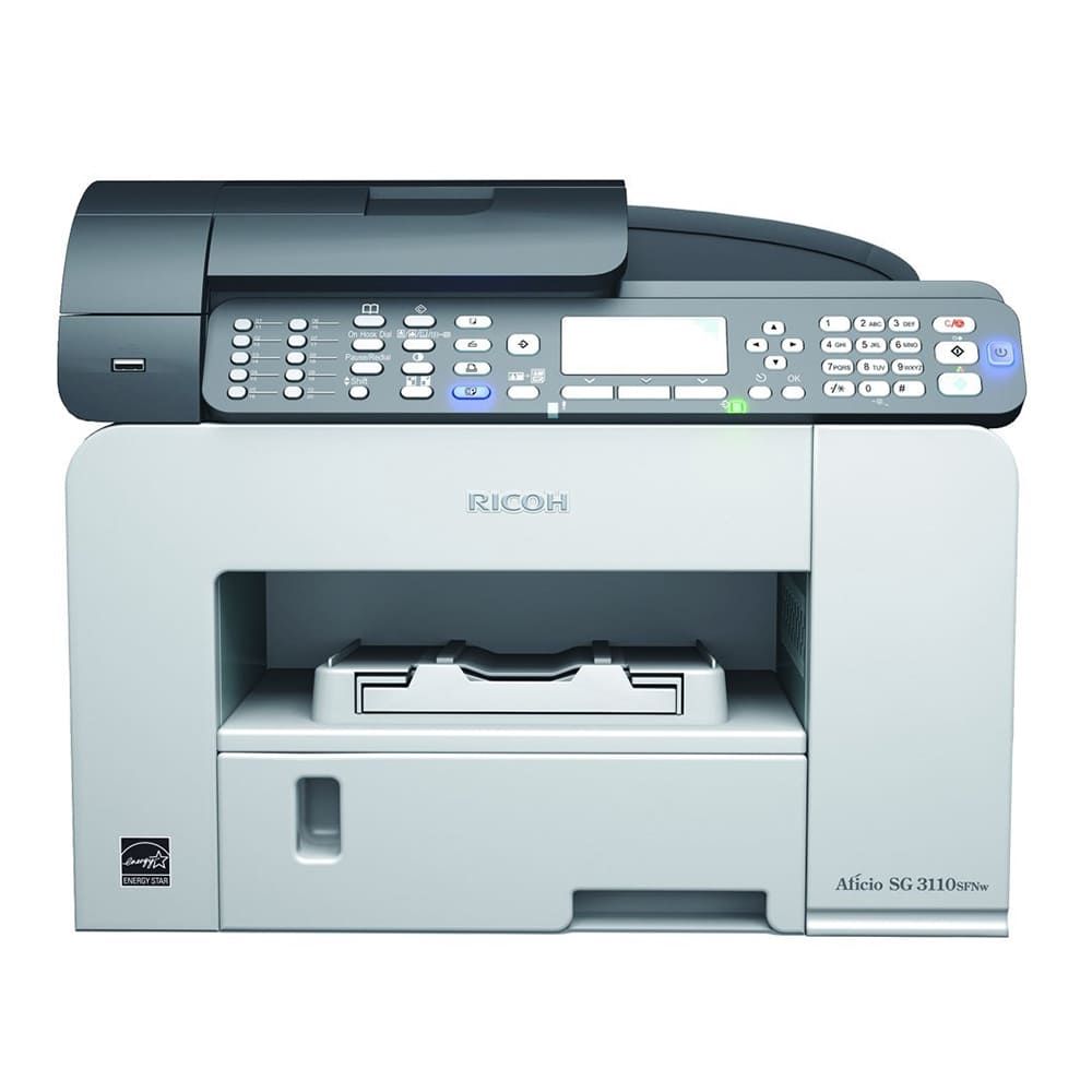 Ricoh SG 3110SFNw A4 Colour Gel MFP with Fax 980668 | Printer Base