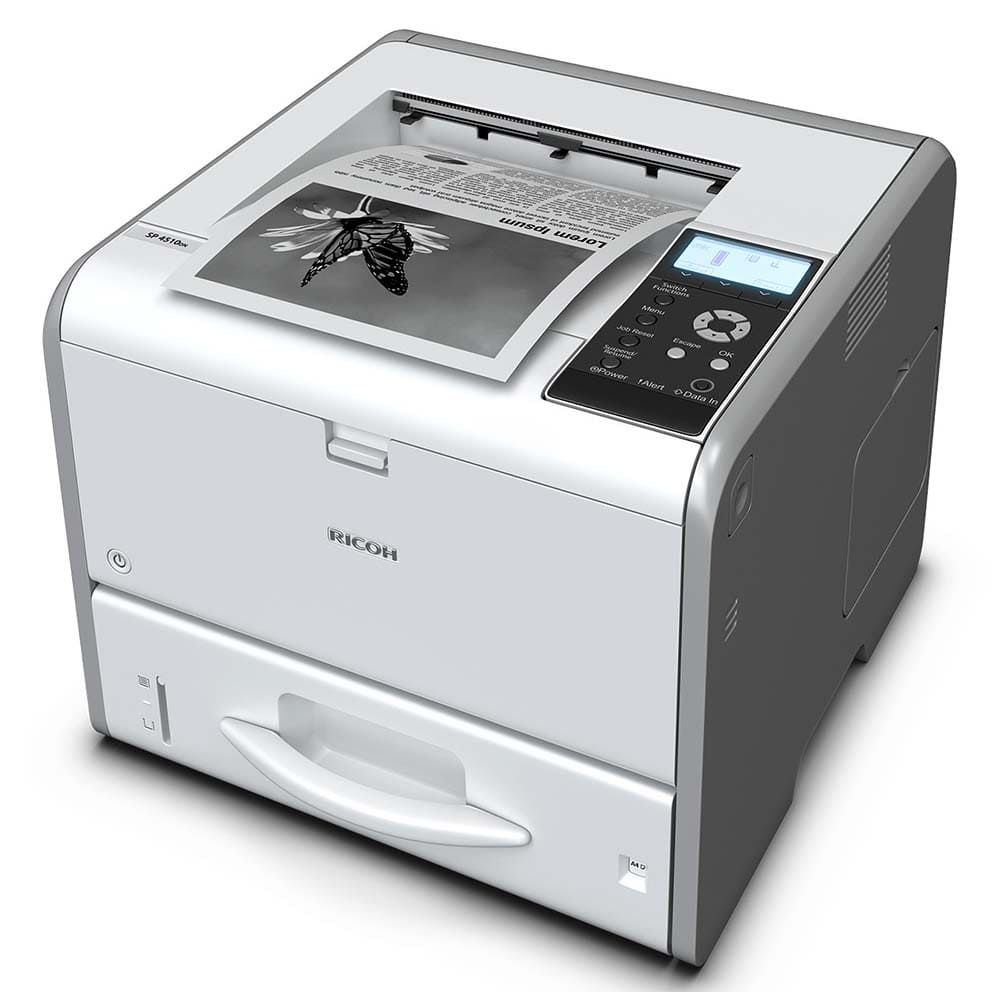 Ricoh SP4510DN A4 Mono Laser Printer 906227 | Printer Base
