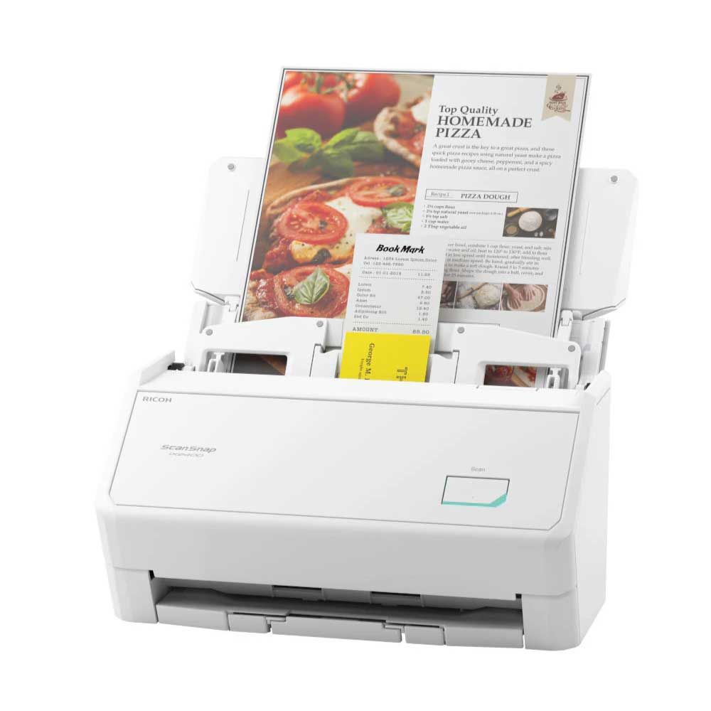 Ricoh ScanSnap iX2400 (White) A4 Document Scanner | Printer Base