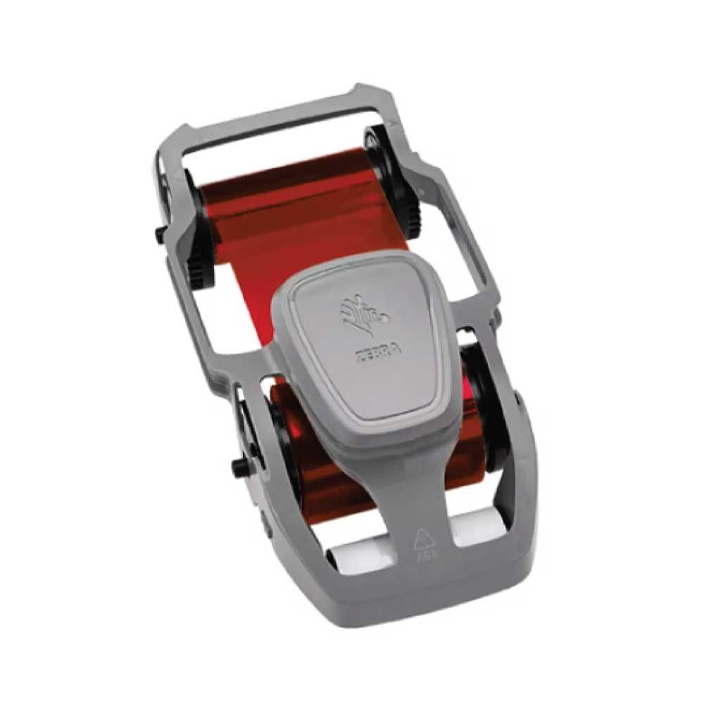Zebra ZC100 ZC300 Red Ribbon (1,500 Images) 800300-302 | Printer Base