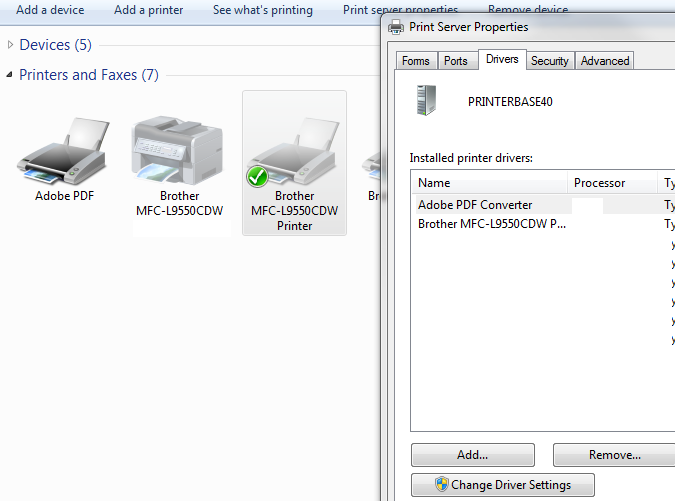 How to Delete Printer Drivers in Windows 7 - Printerbase News Blog