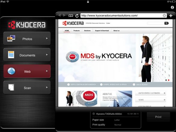 VIDEO: How to use the Kyocera Mobile Print App - Printerbase News Blog