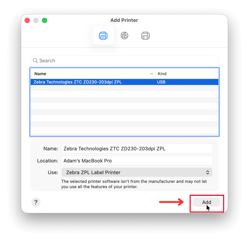 How to Print From a Zebra Label Printer On An Apple Mac - Printerbase ...