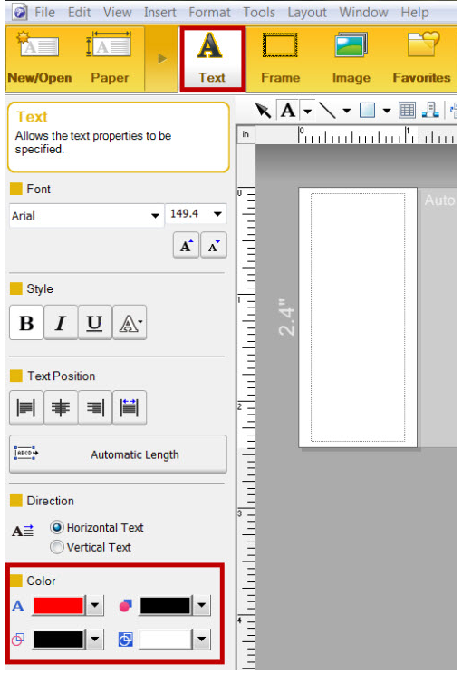 How do you Print in Black and Red with Brother Label Printers ...