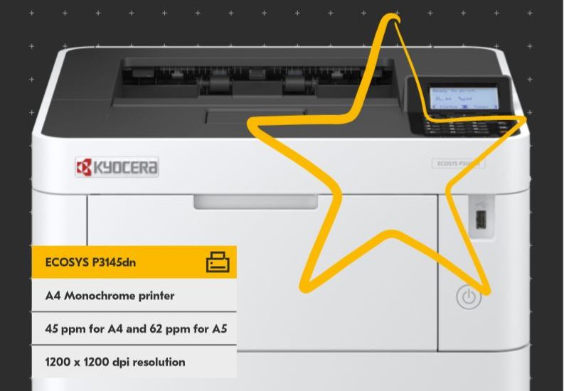 Kyocera ECOSYS P3145dn replaces P3054dn | Printerbase